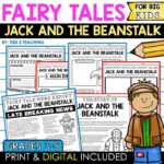 Jack and the Beanstalk Elements of a Fairy Tale Reading Passages ...