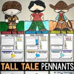 Tall Tales Pennants Tall Tales Reading Genre Writing Graphic Organizers ...