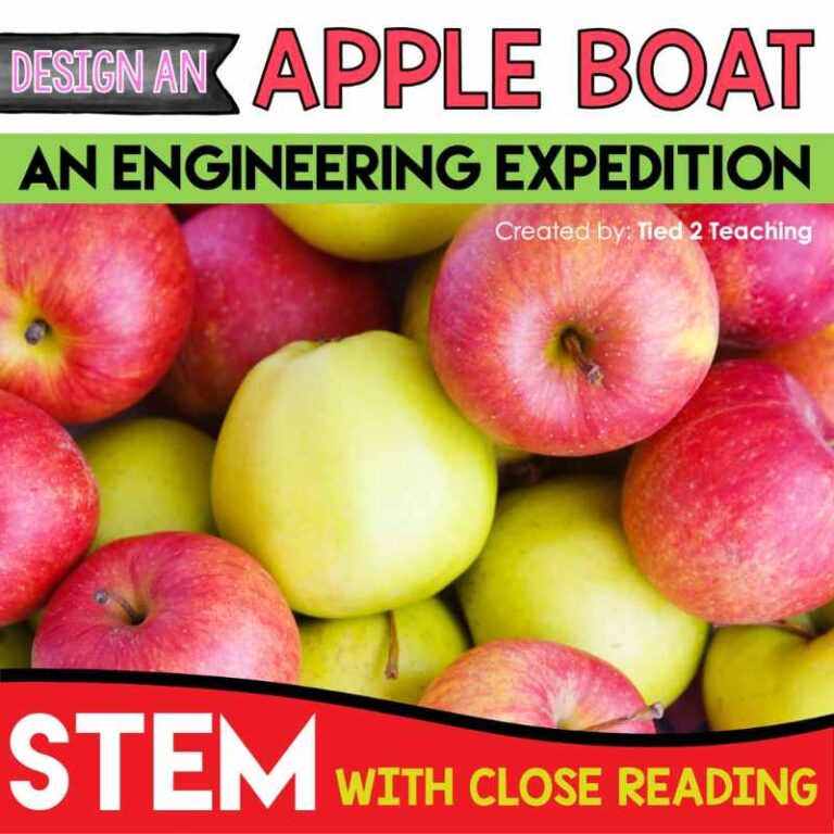 Apples STEM Activities Design an Apple Boat STEM Challenge and Close ...