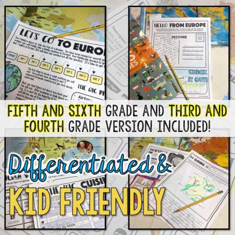 Plan a Vacation Project Based Learning PBL Design Projects Activities ...