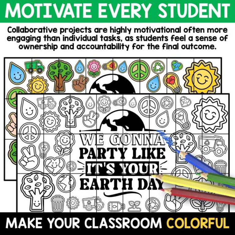 Earth Day Collaborative Poster Bulletin Board Earth Day Collaboration ...