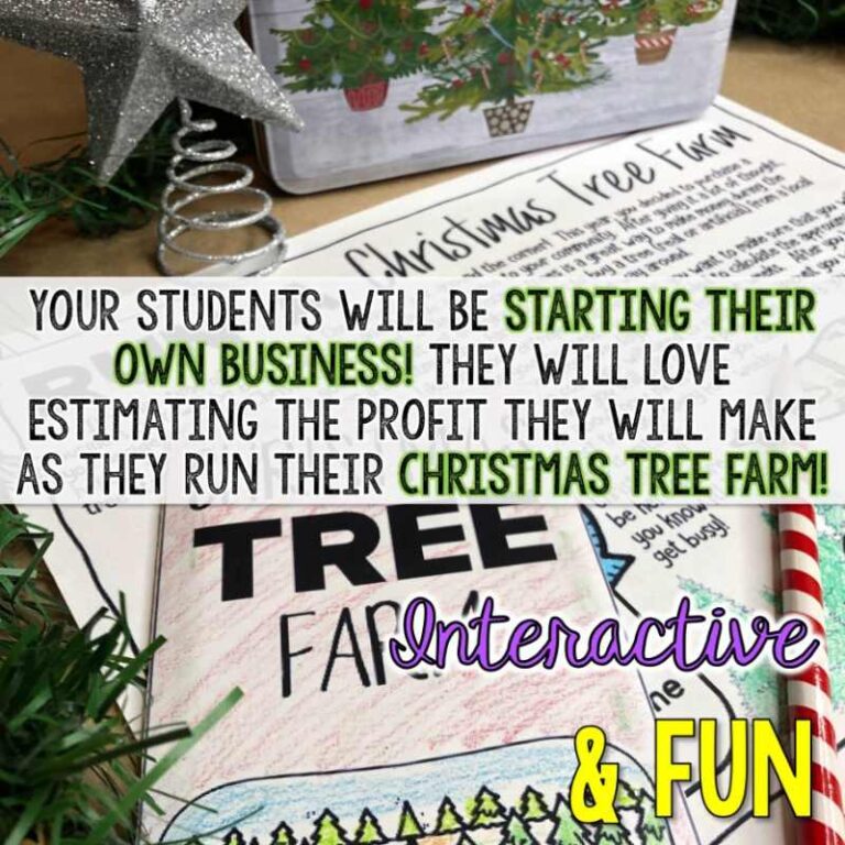 Run a Christmas Tree Farm a Project Based Learning PBL Design Projects ...
