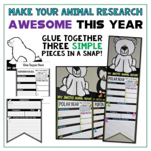 January Winter Arctic Animals Report Animal Craft Research Project ...