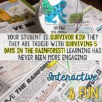 Rainforest Project Based Learning PBL Habitats ELA Math Writing ...