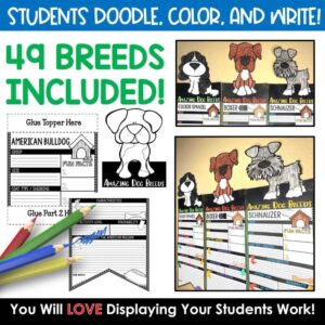 Dog Breed Research Report Template Project Banners Informational Report ...