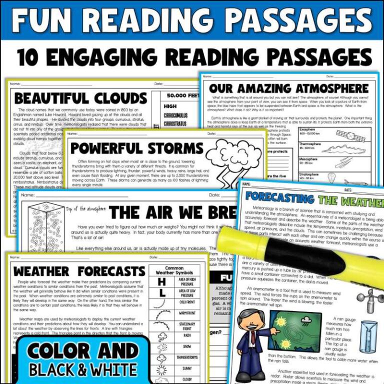 Types of Weather and Climate Activities Weather Tools Instruments ...