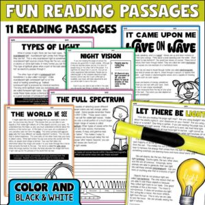 Light Energy and Light Waves Reflection and Refraction Properties of ...