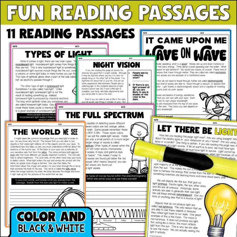 Light Energy and Light Waves Reflection and Refraction Properties of ...