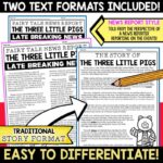 Three Little Pig Elements of a Fairy Tale Reading Passages Writing ...