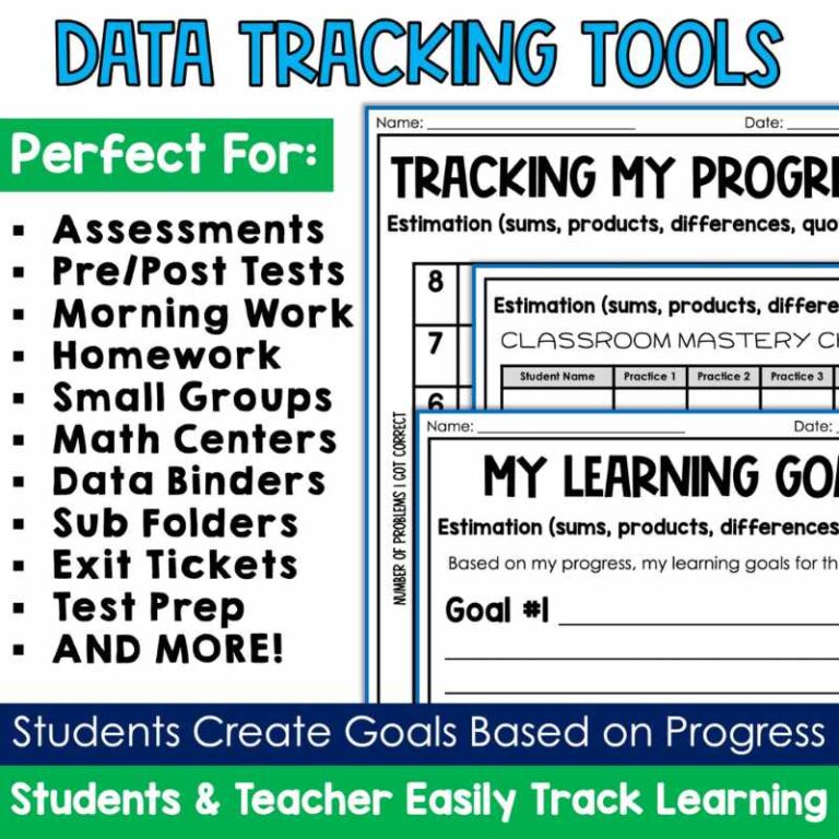 Estimation of Sums, Products, Differences and Quotients Quick Checks ...