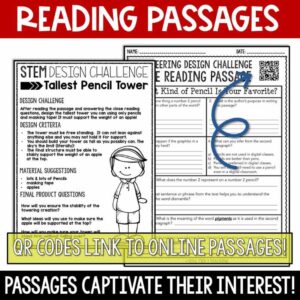 September STEM Activities and Challenges with Close Reading Passages ...