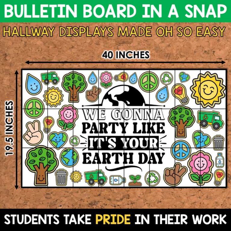 Earth Day Collaborative Poster Bulletin Board Earth Day Collaboration ...