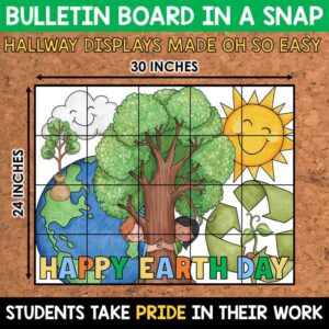 Earth Day Collaborative Poster Bulletin Board Earth Day Collaboration ...