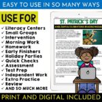 St. Patrick's Day Day Nonfiction Reading Comprehension Passage and ...