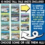 Tall Tales Unit with Tall Tales Writing Reading Passages Graphic ...