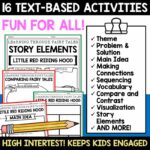 Little Red Riding Hood Elements of a Fairy Tale Reading Passages ...