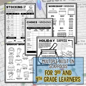 Santa's Workshop Makeover Christmas Project Based Learning PBL Activity ...