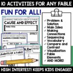 Aesop's Fables Reading Passages Compare and Contrast Fables Anchor ...