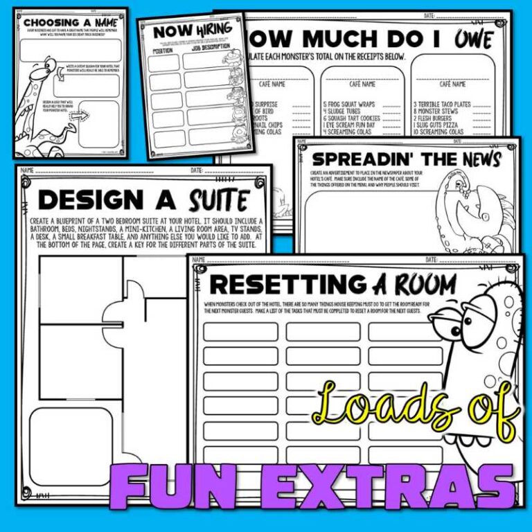 Halloween Project Based Learning Haunted House PBL Activities Writing ...