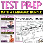 4th Grade Math & ELA Test Prep Bundle 4th Grade Math ELA State or MAP ...