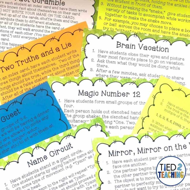 20 Easy Back to School Icebreakers That Aren’t Cringey